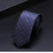 Men's Neckwear Leisure Navy Custom Ascot Woven Tie Silk Woven Strip Necktie