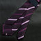 Customized Company Logo Men's Neck Tie  Fashion Neckties Italian Silk Fancy Stripe Ties