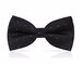 Polyester woven Bow tie business bowtie for noraml use .